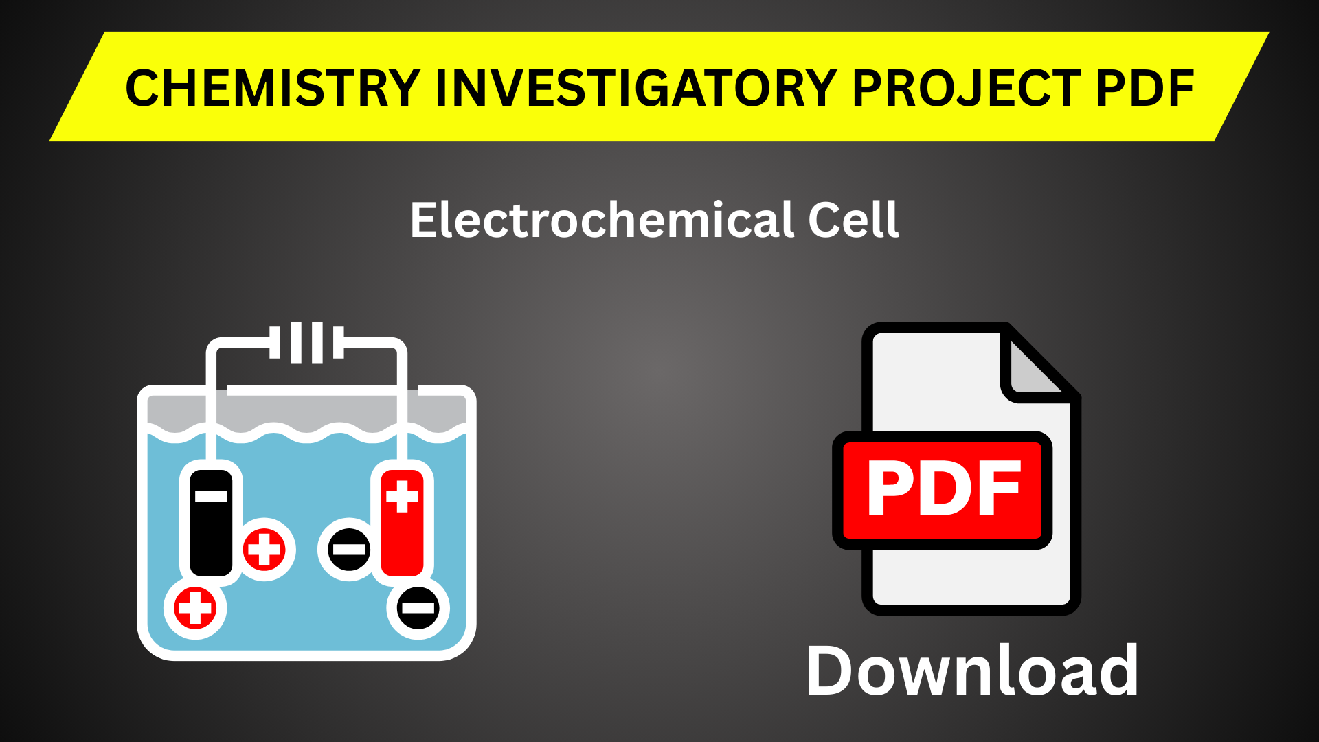 Chemistry Investigatory Project » Knowledge Cycle