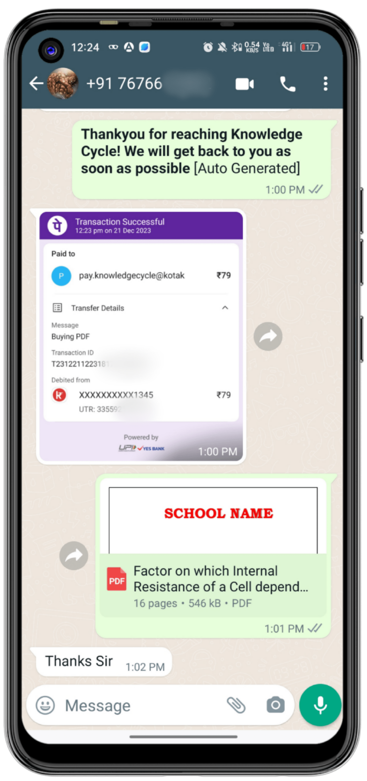 Procedure to get Paid pdf » Knowledge Cycle